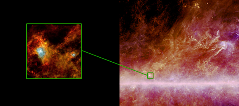 Ophiuchus and the Galactic Centre – Planck Satellite